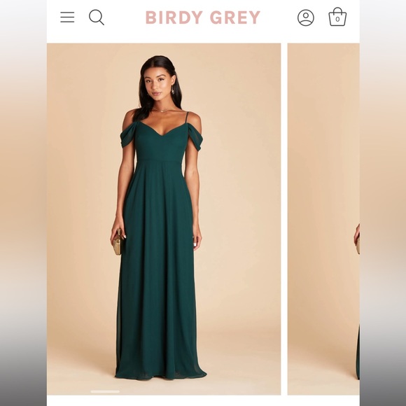 Birdy Grey | Dresses | Emerald Green Birdy Grey Bridesmaid Dress Sz Sm ...